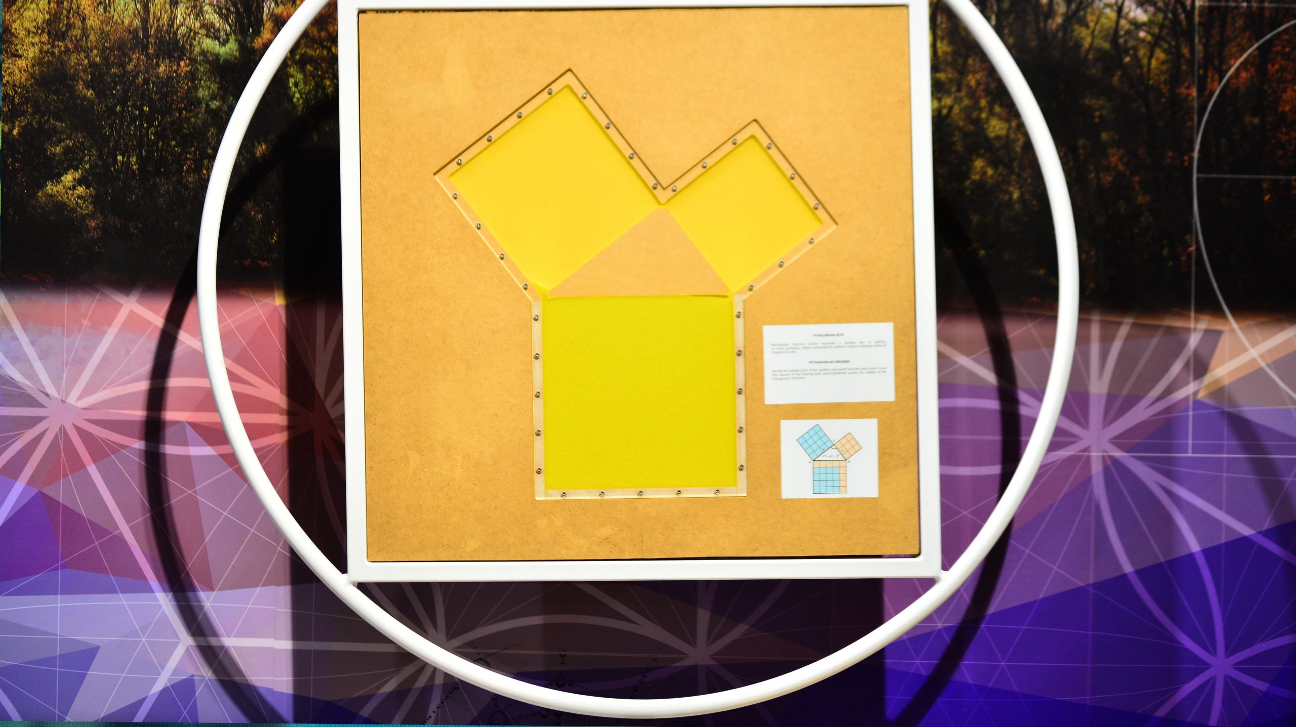 Pytagorova veta - Zážitkové centrum vedy Aurelium